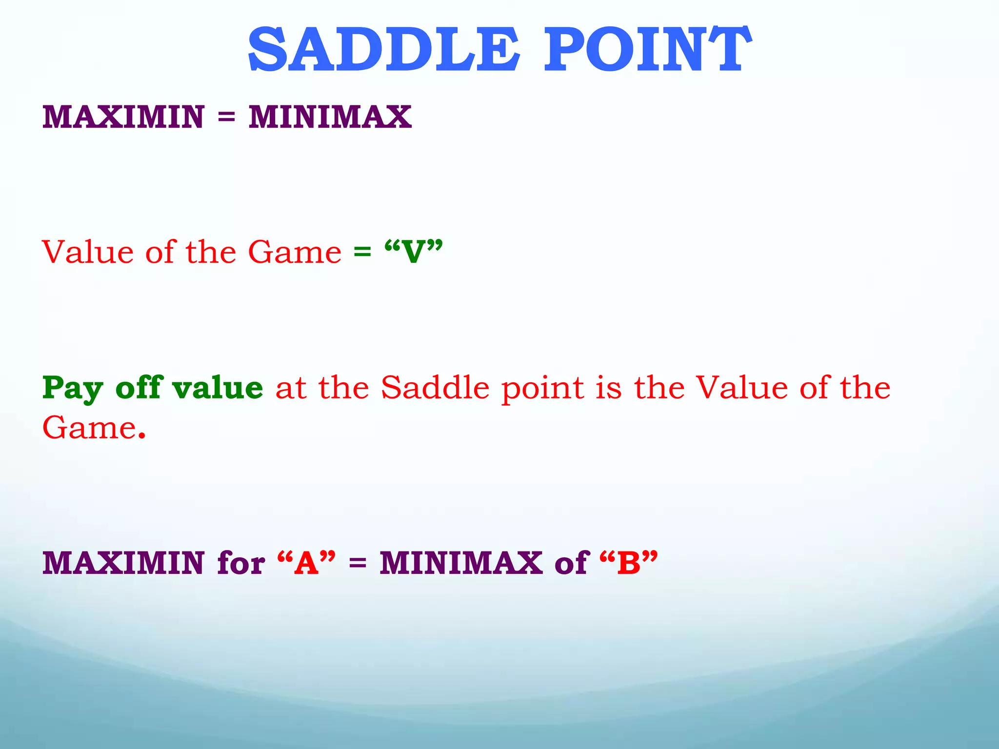 Game theory | PPTX