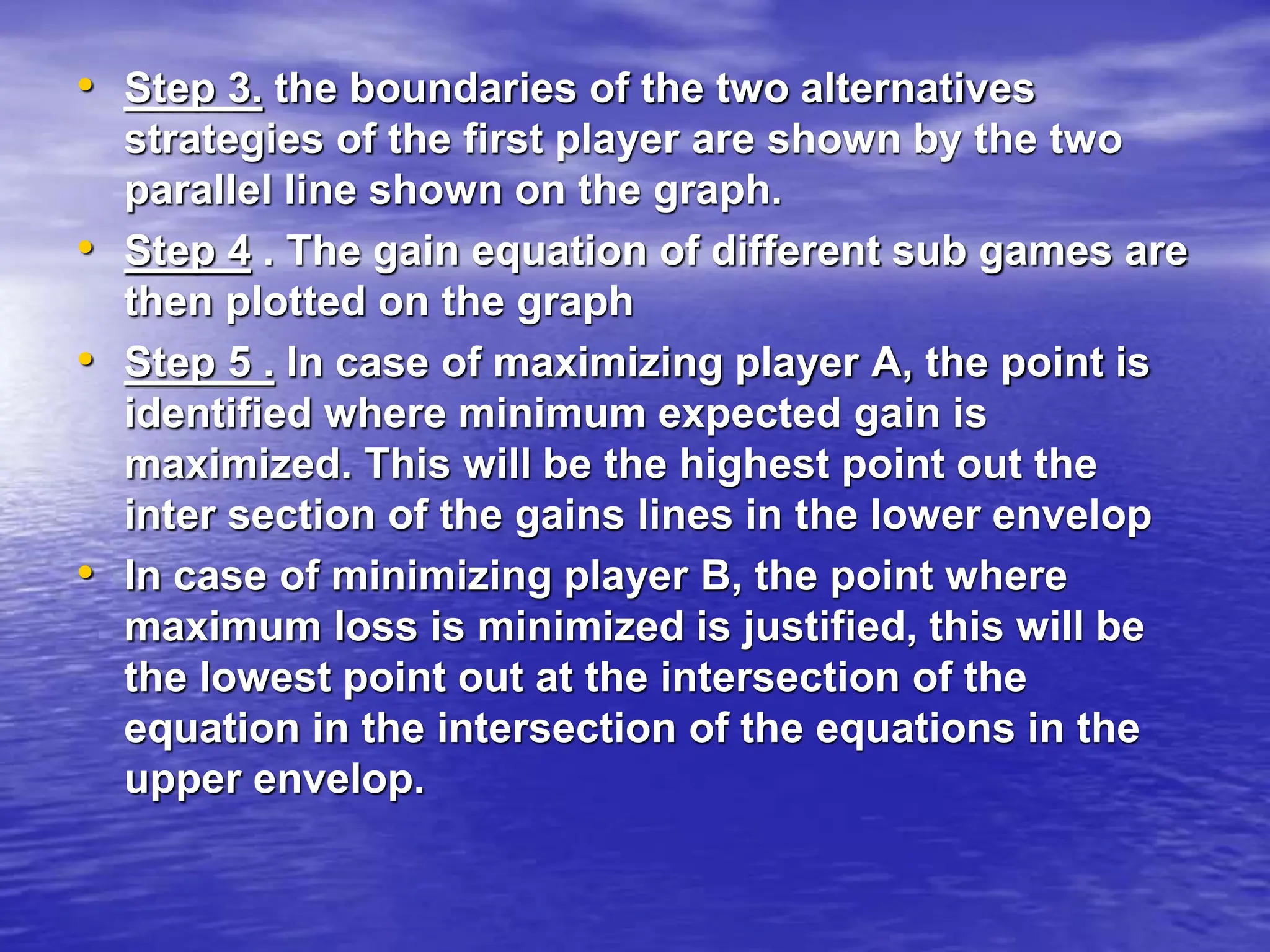Game theory.ppt for Micro Economics content | PPT