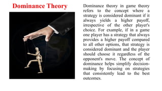 Game Theory analysed in short to students.pptx