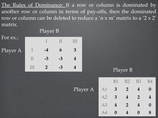 Game theory2 | PPT