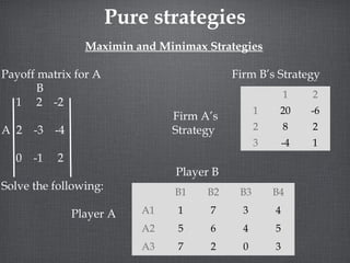 Game theory2 | PPT