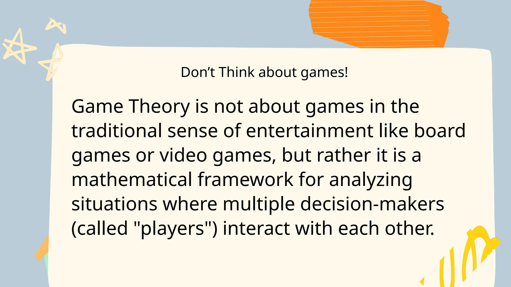 Game Theory in operational research slideshare | PPTX
