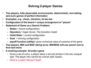 AI subject - Game Theory and cps ppt pptx | PPTX