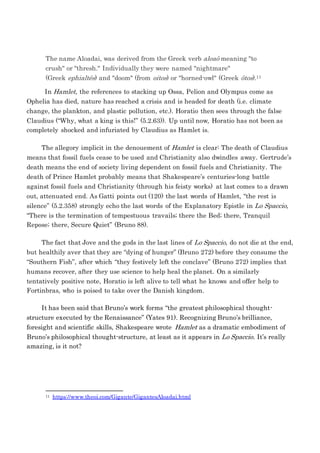 The end of Christianity depicted in "Hamlet" | DOCX