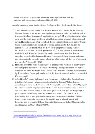 The end of Christianity depicted in "Hamlet" | DOCX