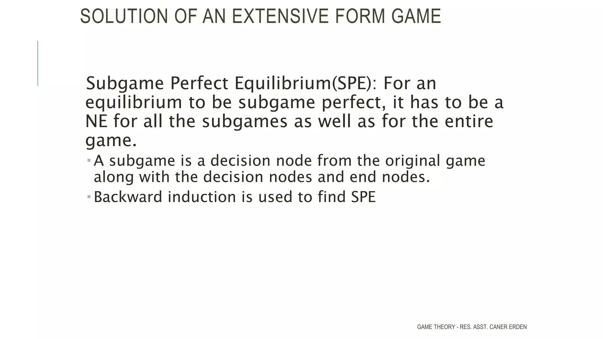 Game Theory Strategic Decision Making | PPTX