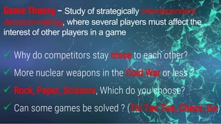 Game theory in Economics | PPT