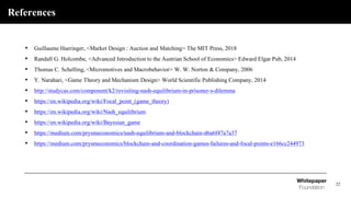 Game Theory in Cryptoeconomics | PDF