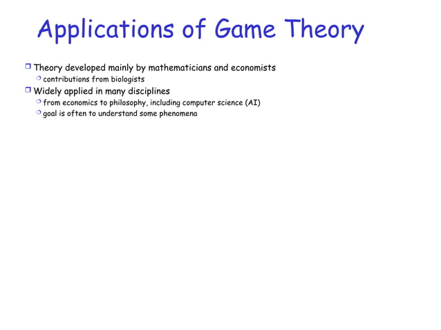 Basics and fundamentals of Game theory Lecture 1.ppt