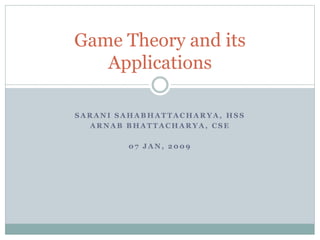 GameTheory_popular.ppt in the operations reearch | PPT