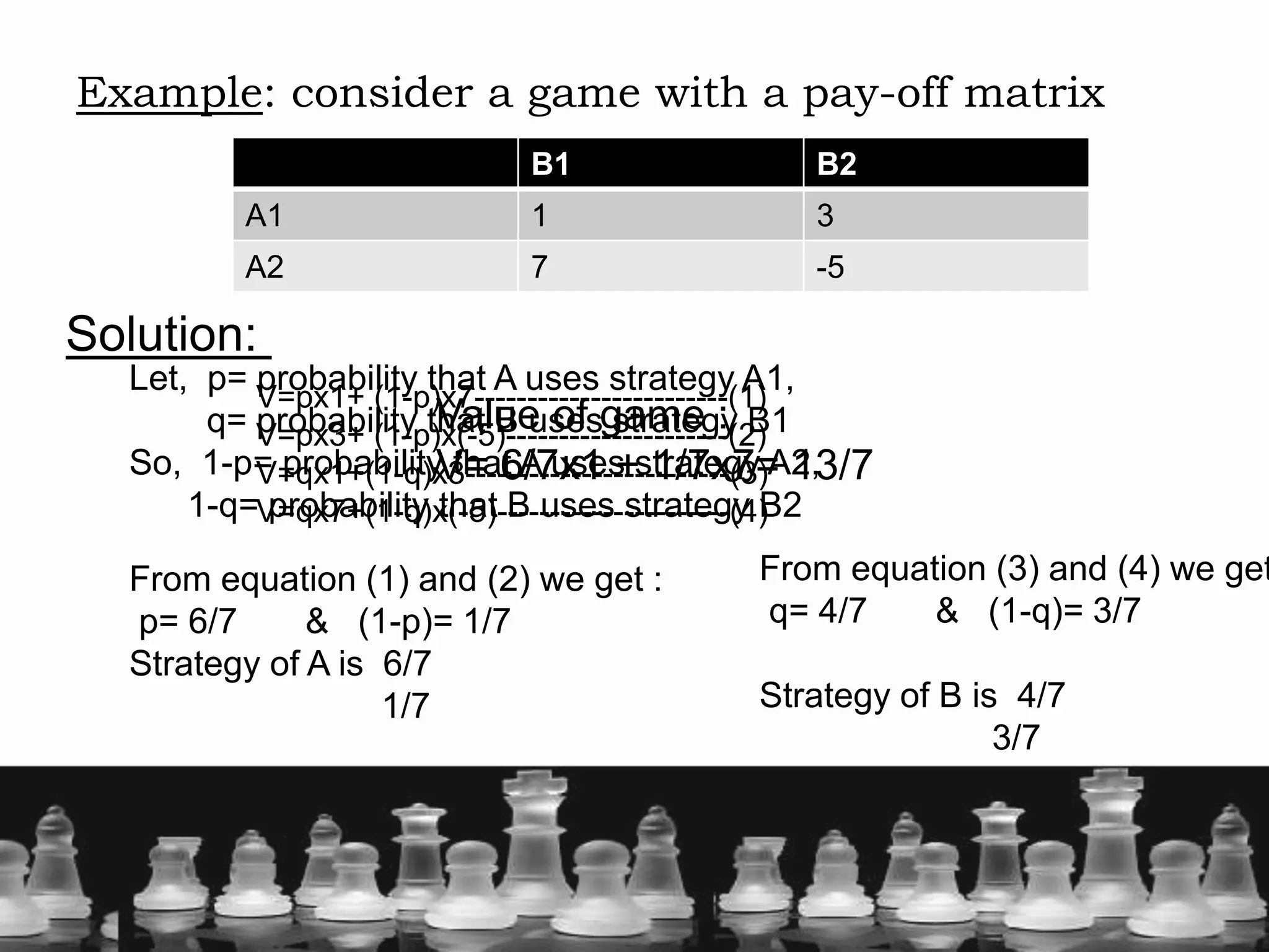 Game theory ppt | PPTX