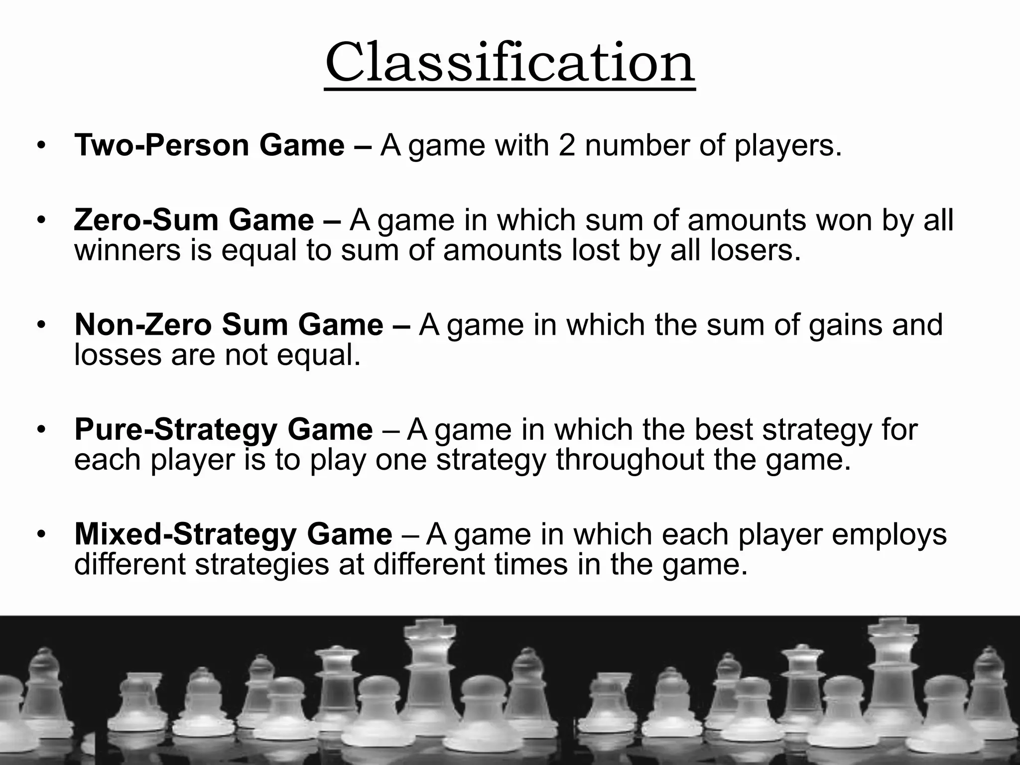 Game theory ppt | PPTX
