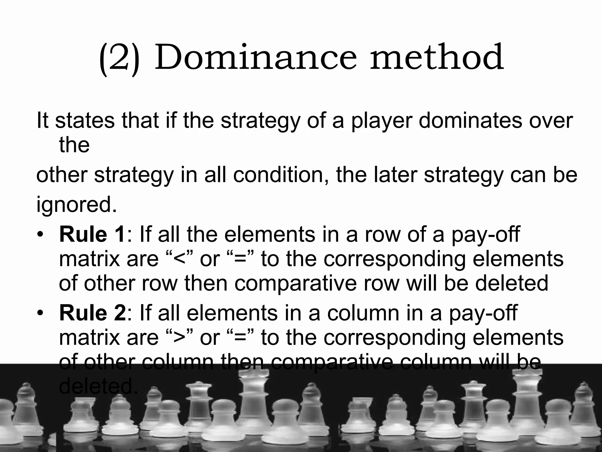 Game theory ppt | PPTX