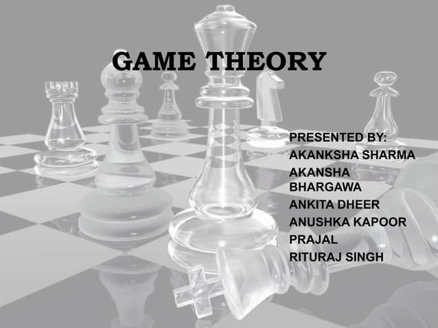 Game theory ppt | PPTX