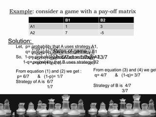 Game theory ppt | PPTX