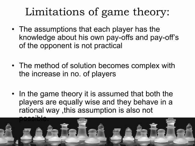 Game theory ppt | PPTX