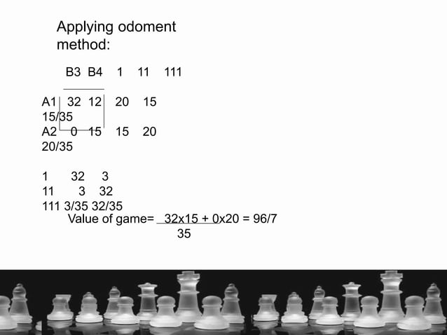 Game theory ppt | PPTX