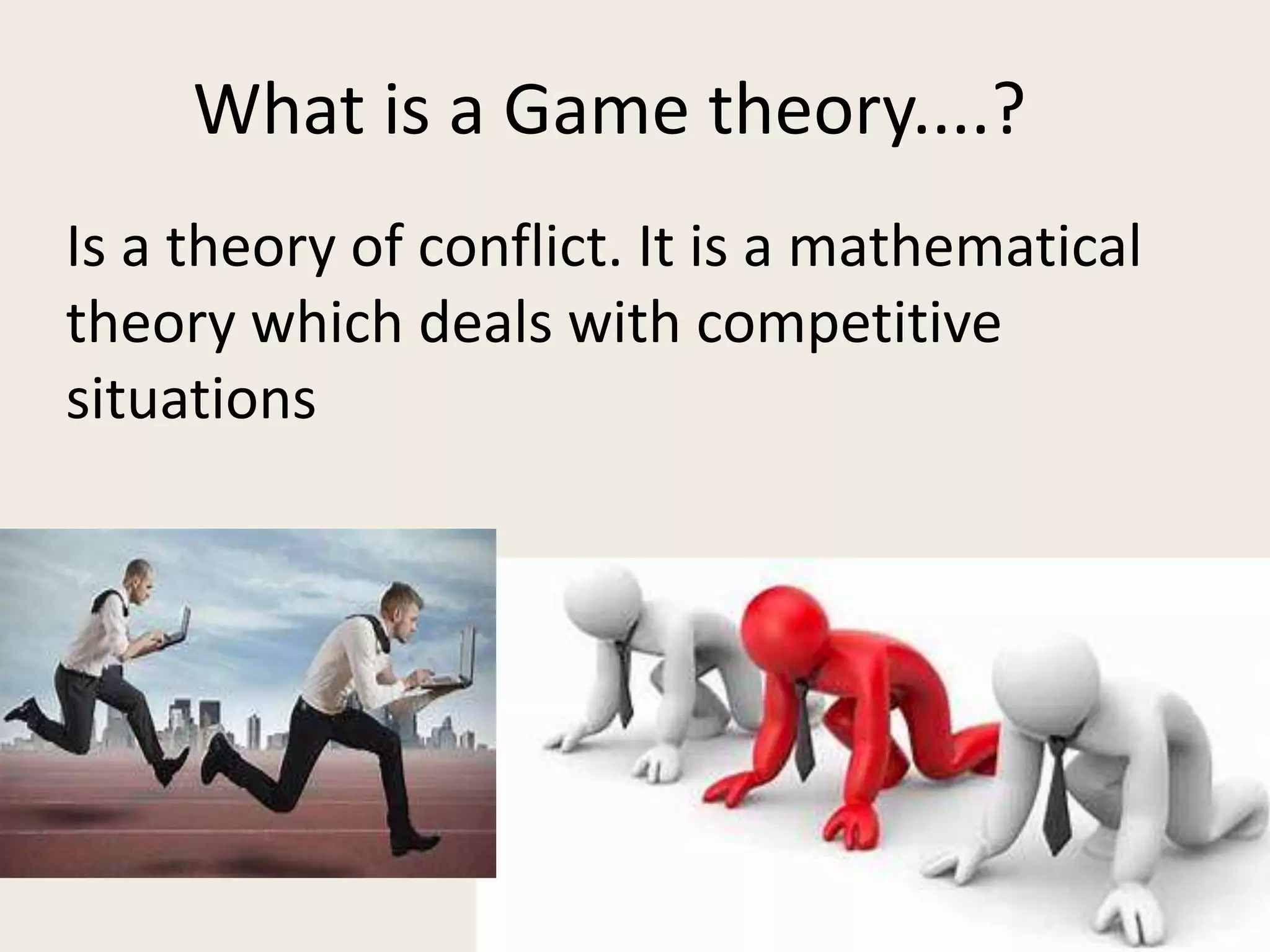 Game theory ppt | PPTX