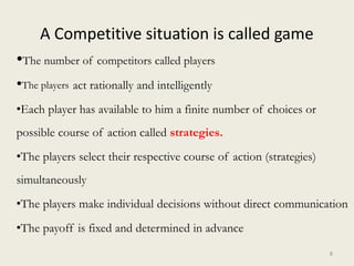 Game theory ppt | PPTX