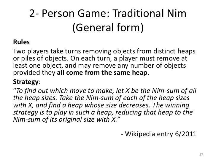 An Introduction To Game Theory