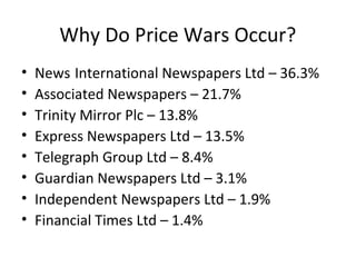 Game theory price wars | PPT