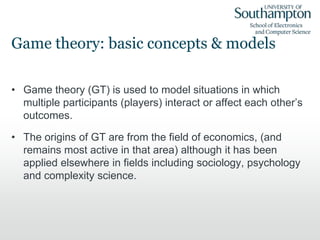 Game theory social networks cmccabe-12 | PPT