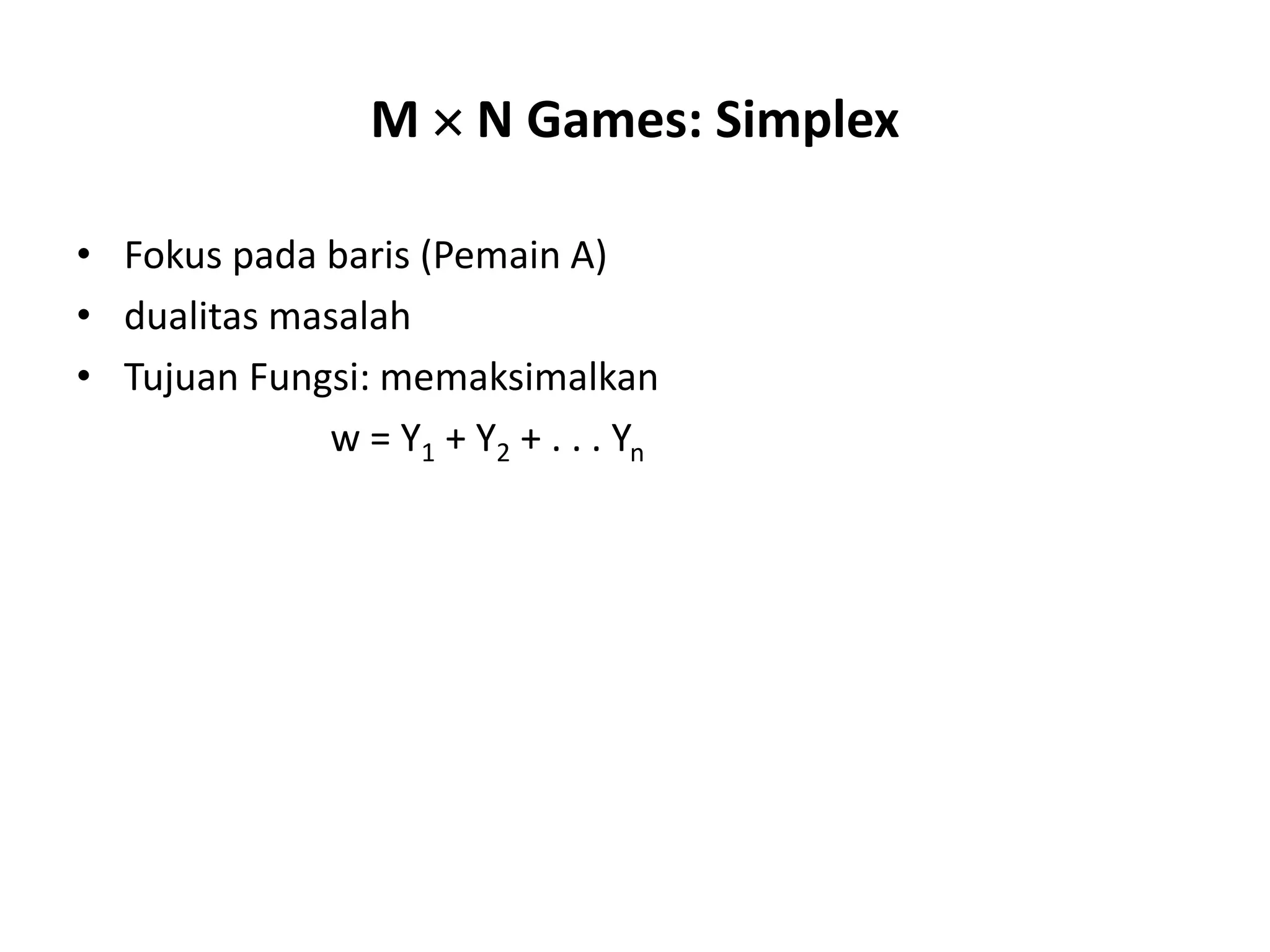 Game theory teori permainan | PPT