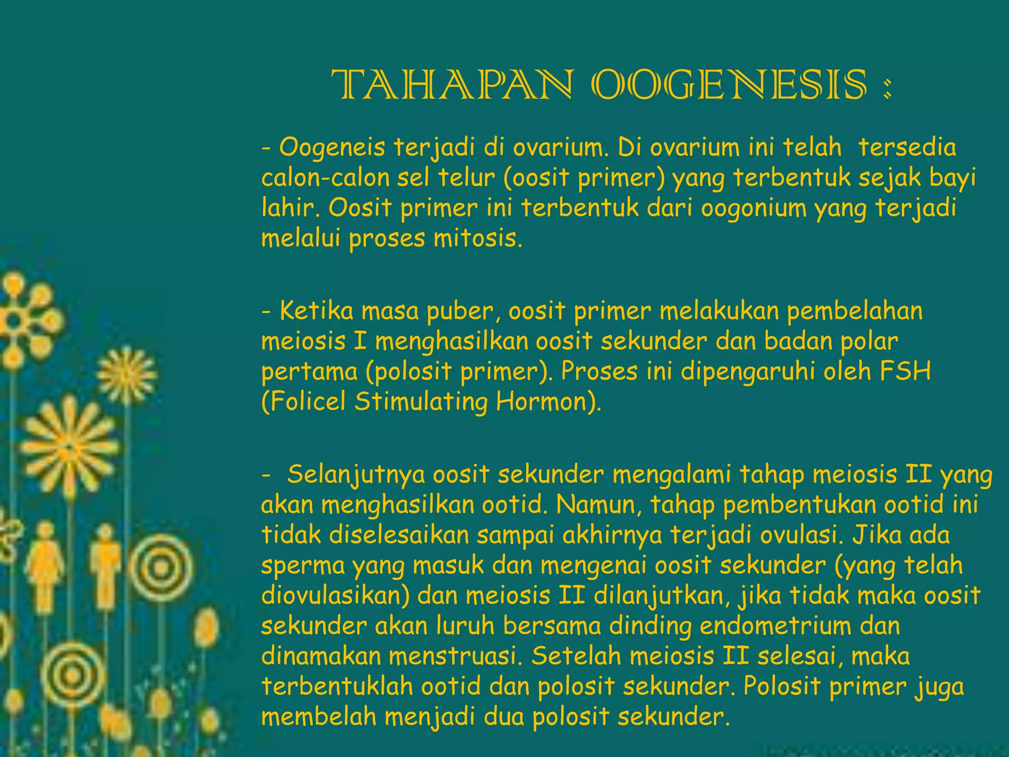 Gametogenesis (Biologi IX SMP) | PPTX