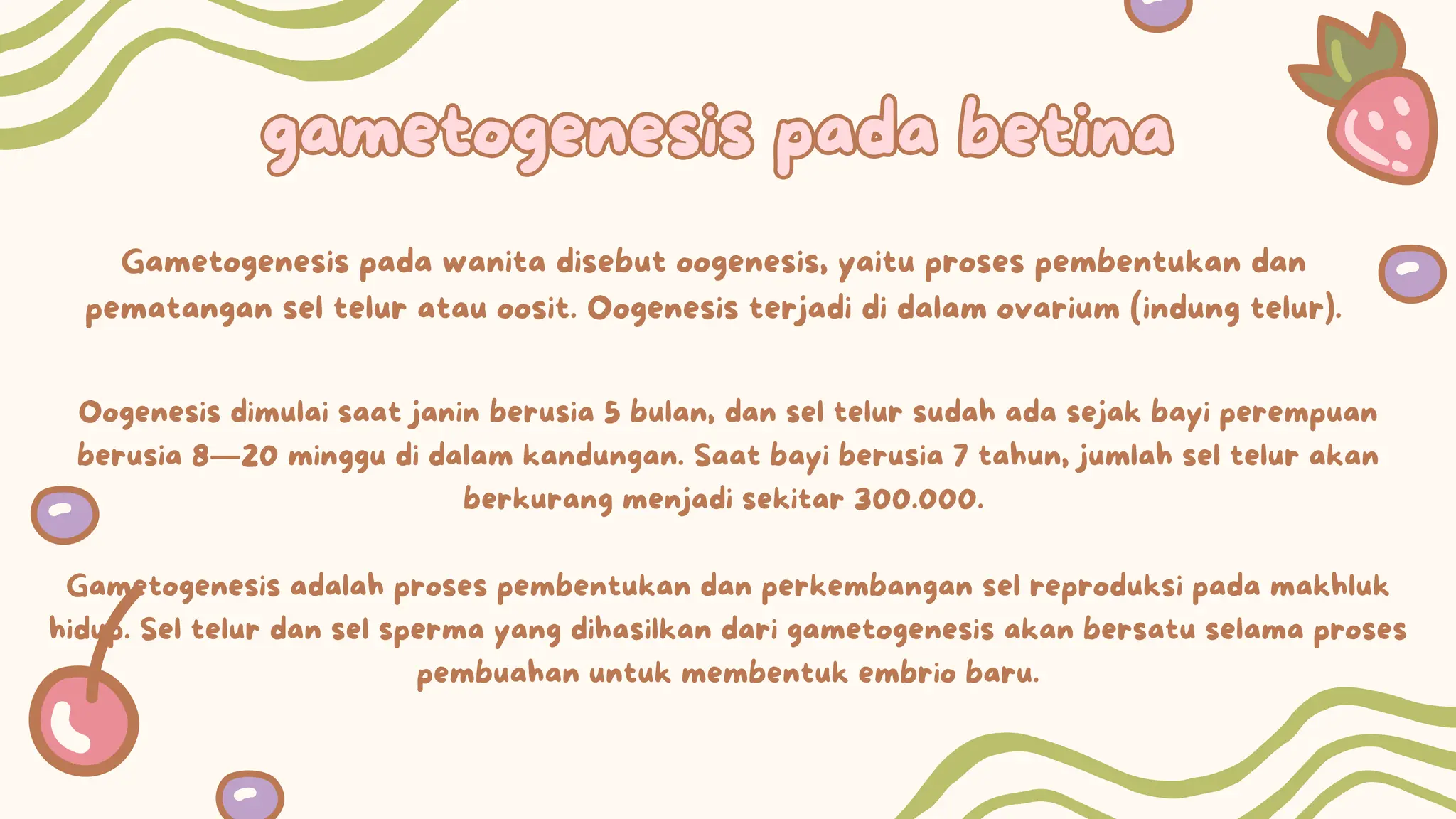 Proses pembentukan Sel Kelamin pada manusia | PDF