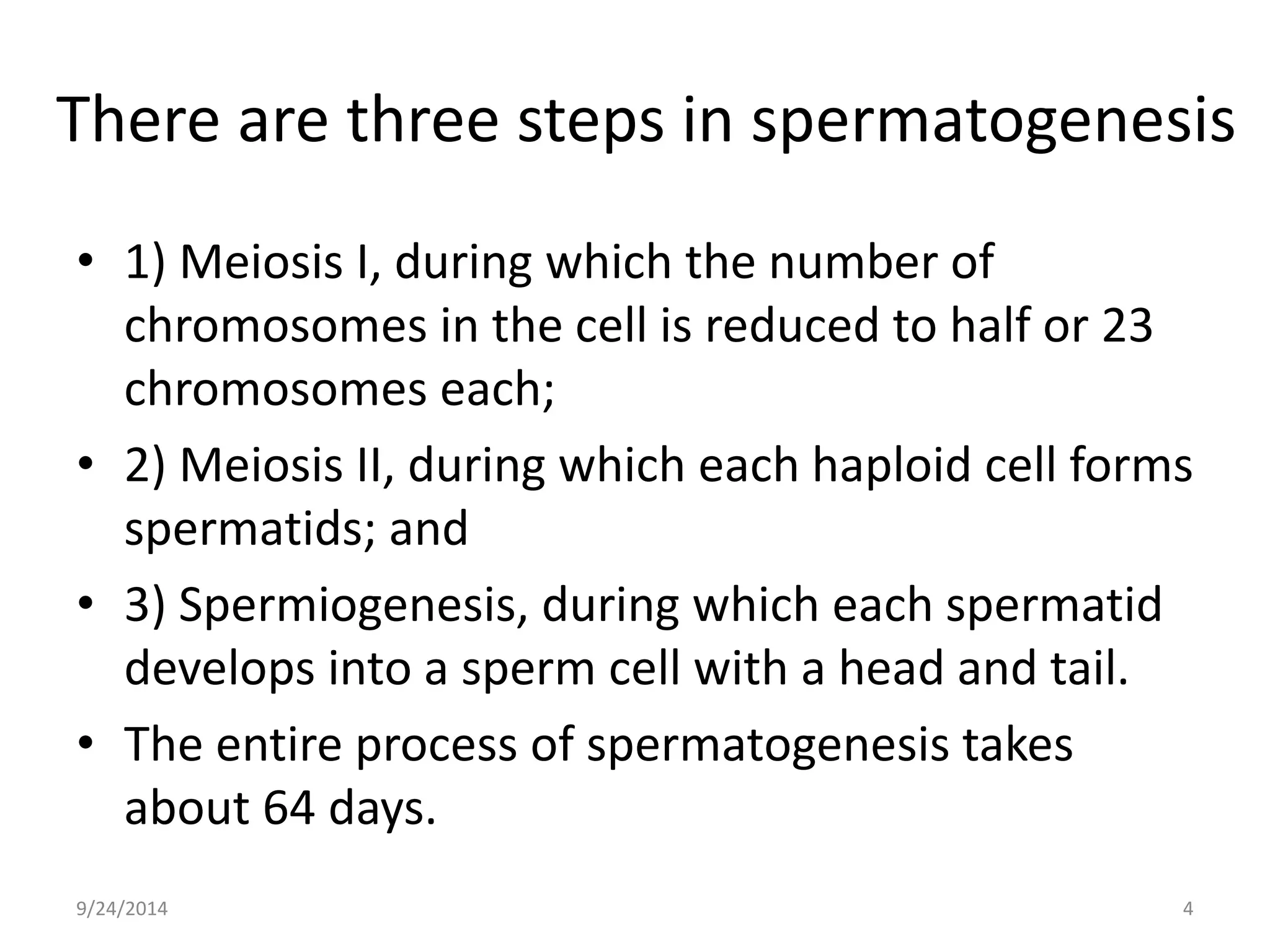 Gametogenesis and fertilization | PPTX