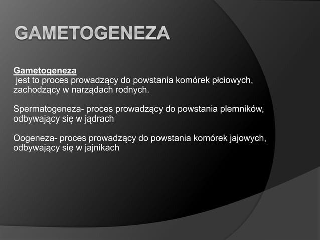 Gametogeneza 1 (2) | PPTX | Infertility | Reproductive Health