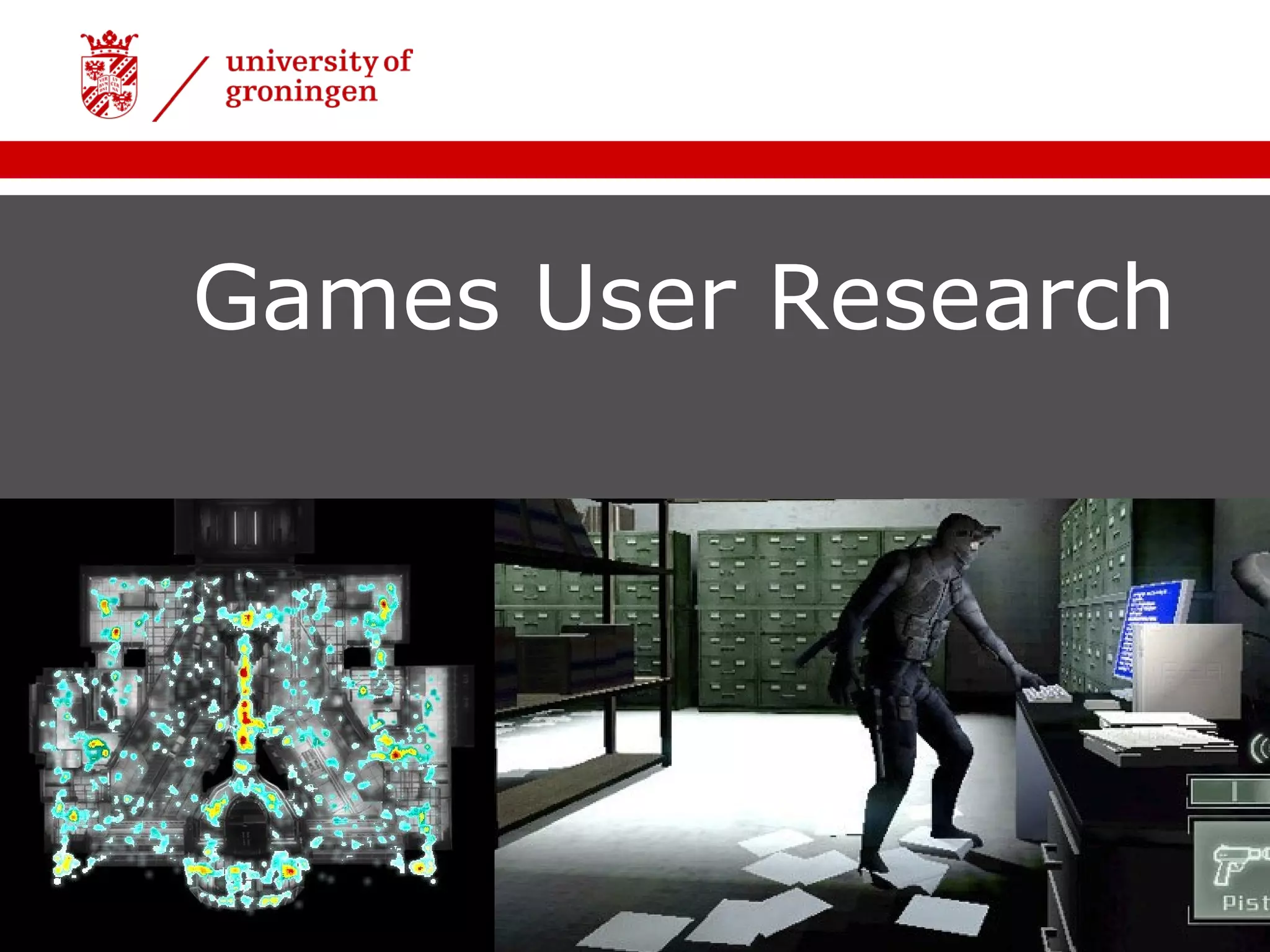 An Introduction to Games User Research Methods | PPT