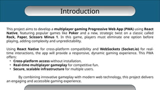 GameVerse app which is made in react native. | PPT