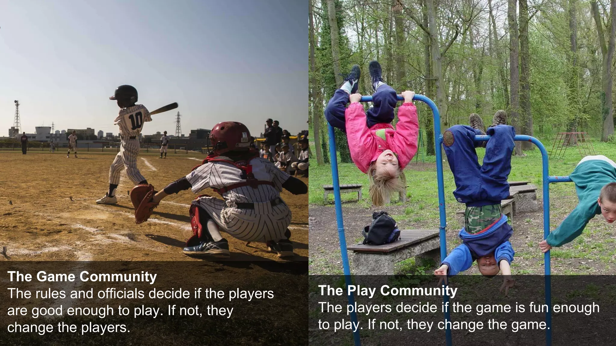 Game vs play community | PPTX
