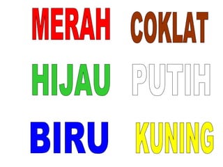Game warna | PPT