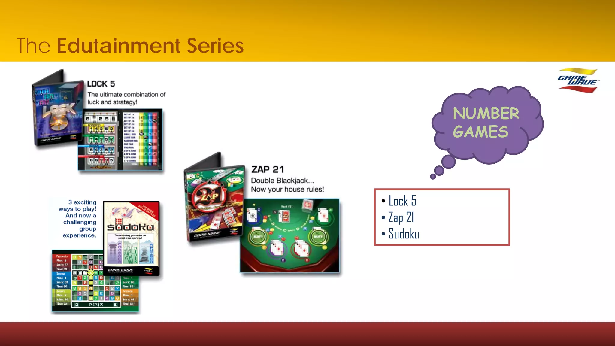 Gamewave presentation (pdf format) | PDF