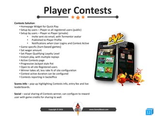 GameZBoost White Label Gaming Platforms | PDF