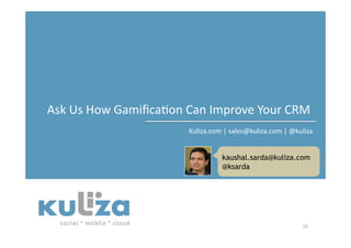 How gamification is making CRM more engaging | PPT