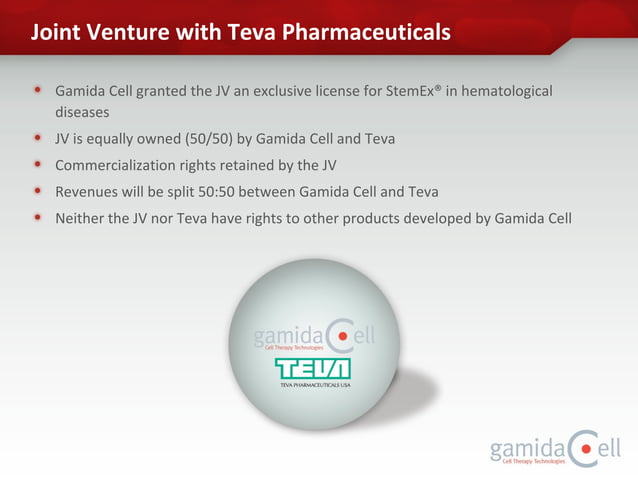 Gamida cell ppt_english_5-5-2010 | PPT