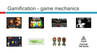 Gamification & game based learning | PPT