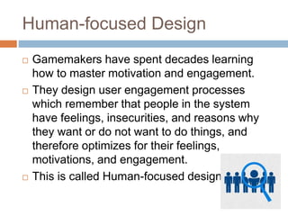 Gamification of User Engagement Process | PPT