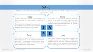 Gamification - A Brief Introduction to Gamification | PPTX