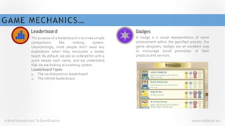 Gamification - A Brief Introduction to Gamification | PPTX