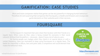 Gamification - A Brief Introduction to Gamification | PPTX