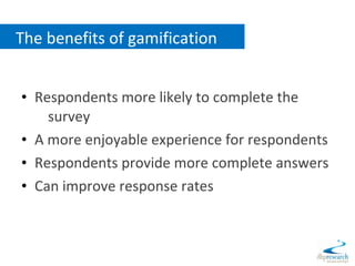 Gamification for Better Survey Design and Higher ROI in Healthcare ...
