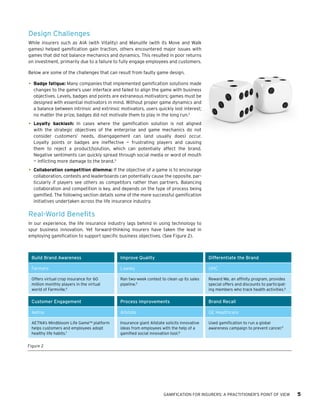 Gamification for Insurers: A Practitioner’s Perspective | PDF