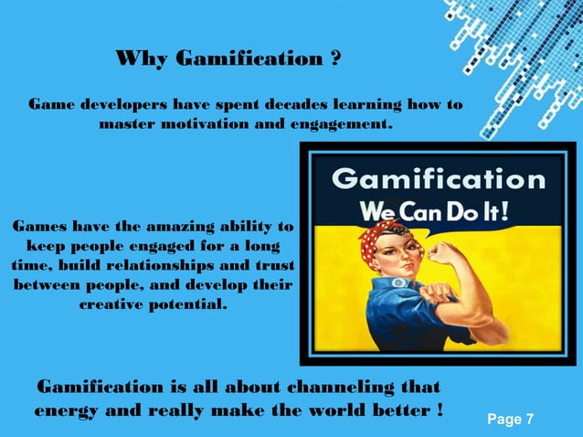 Gamification - how to become real life heroes | PPT