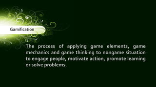 Gamification how to gamify a lesson | PPTX