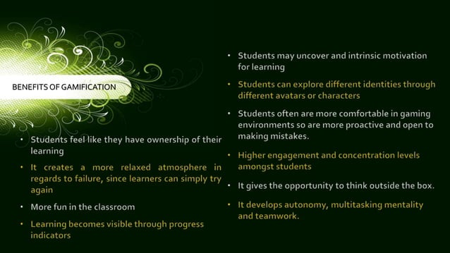 Gamification how to gamify a lesson | PPTX