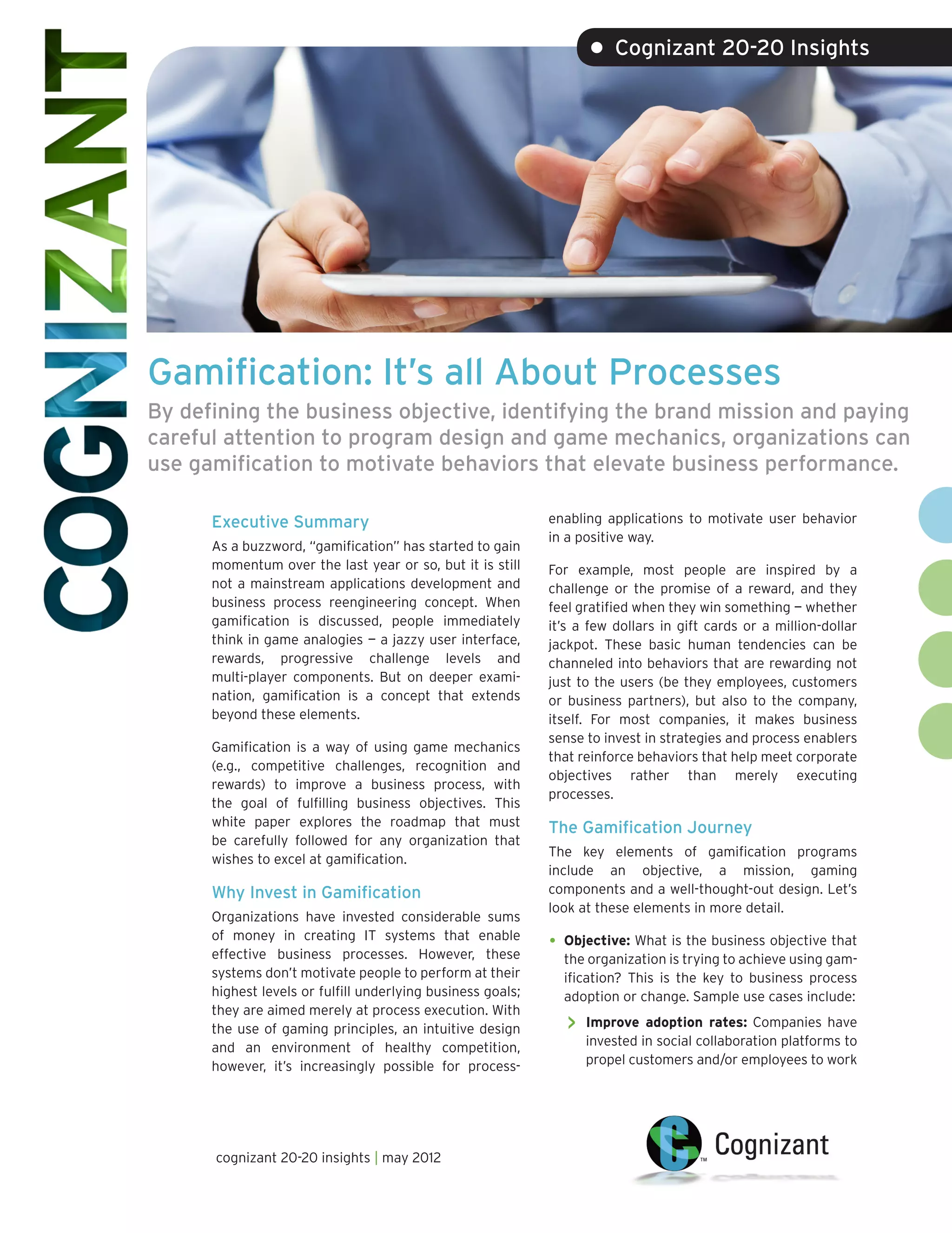 Gamification: It's All About Processes | PDF